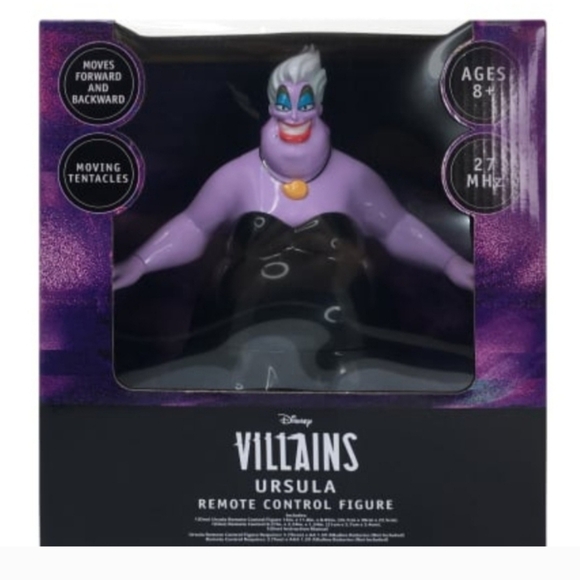 Disney | Toys | Disney Villains Ursula Purple And Black Figure | Poshmark